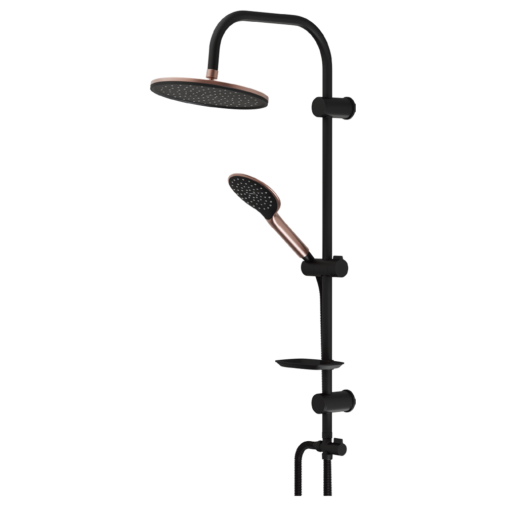 LVT-1062 LAVELLA LUXE BRONZE BLACK RAIN SHOWER SET - Lavella Turkey ...