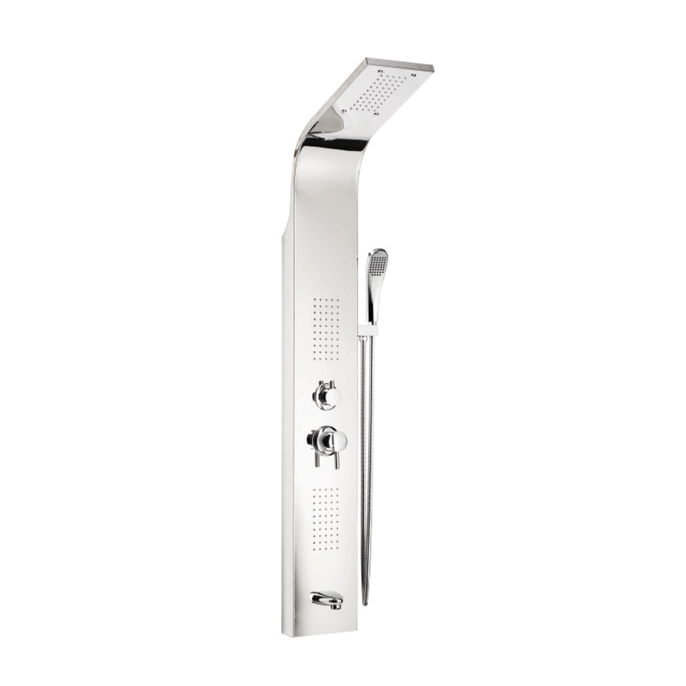 Shower Column Silver Shower Set - Lavella Turkey Sanitary Ware Manufacturer